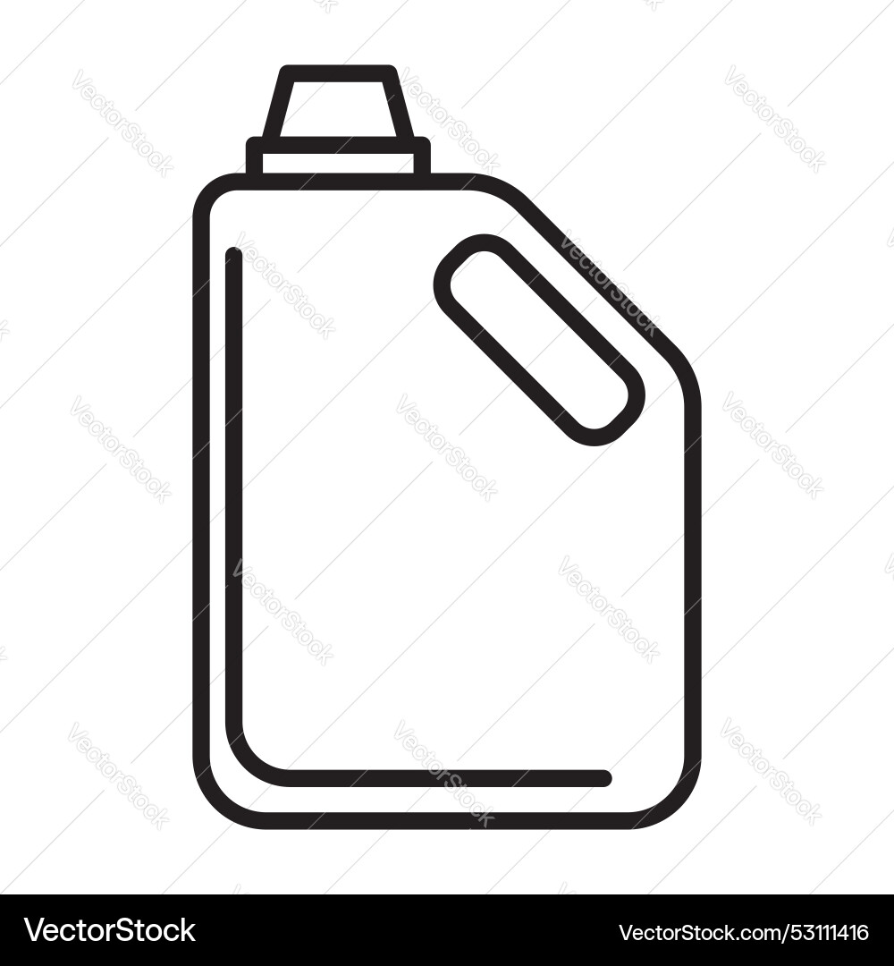 Liquid detergent icon Royalty Free Vector Image