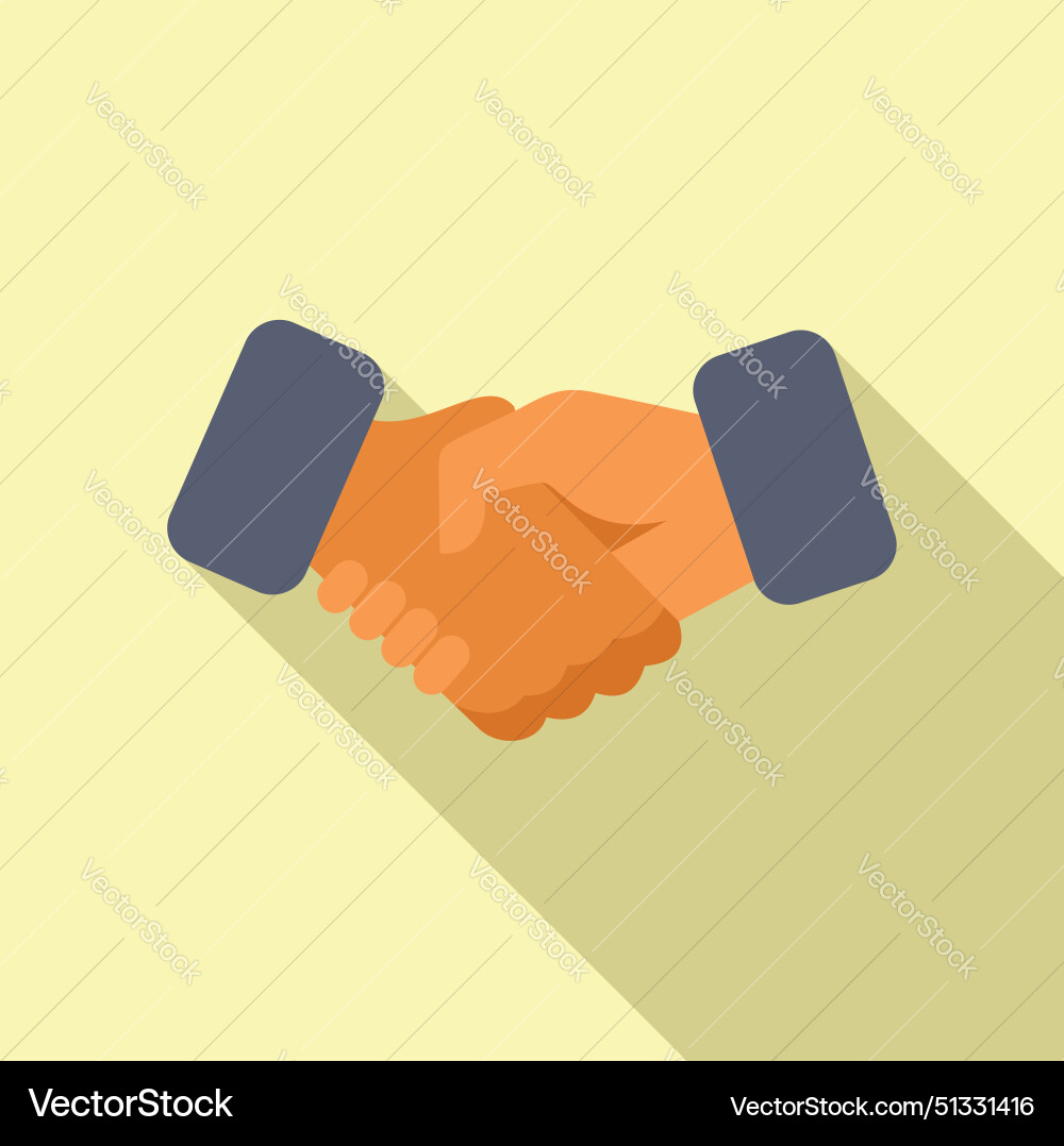 Two hands shaking Royalty Free Vector Image - VectorStock