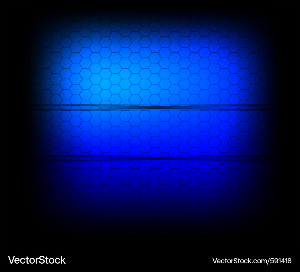 Blue cell Royalty Free Vector Image - VectorStock