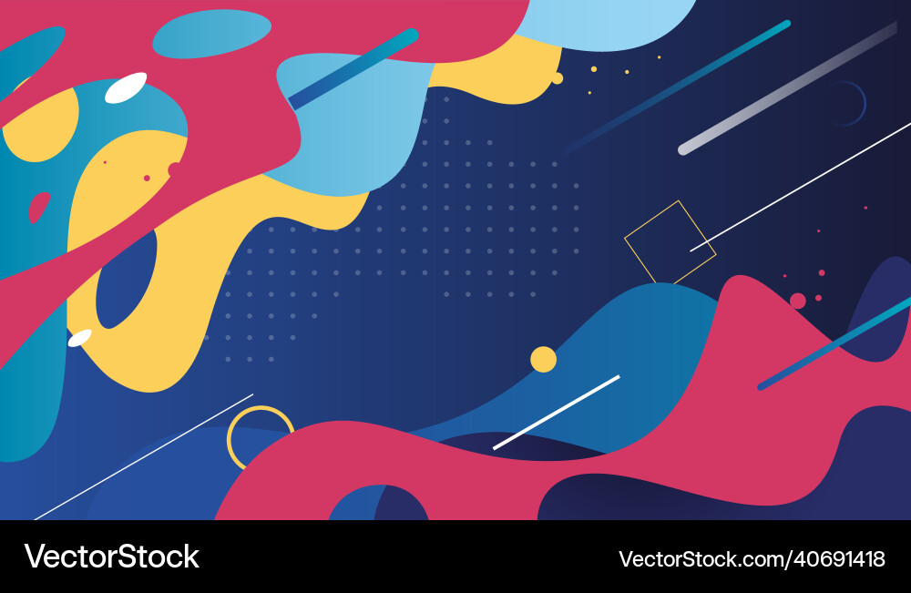 Colorful geometric background Royalty Free Vector Image