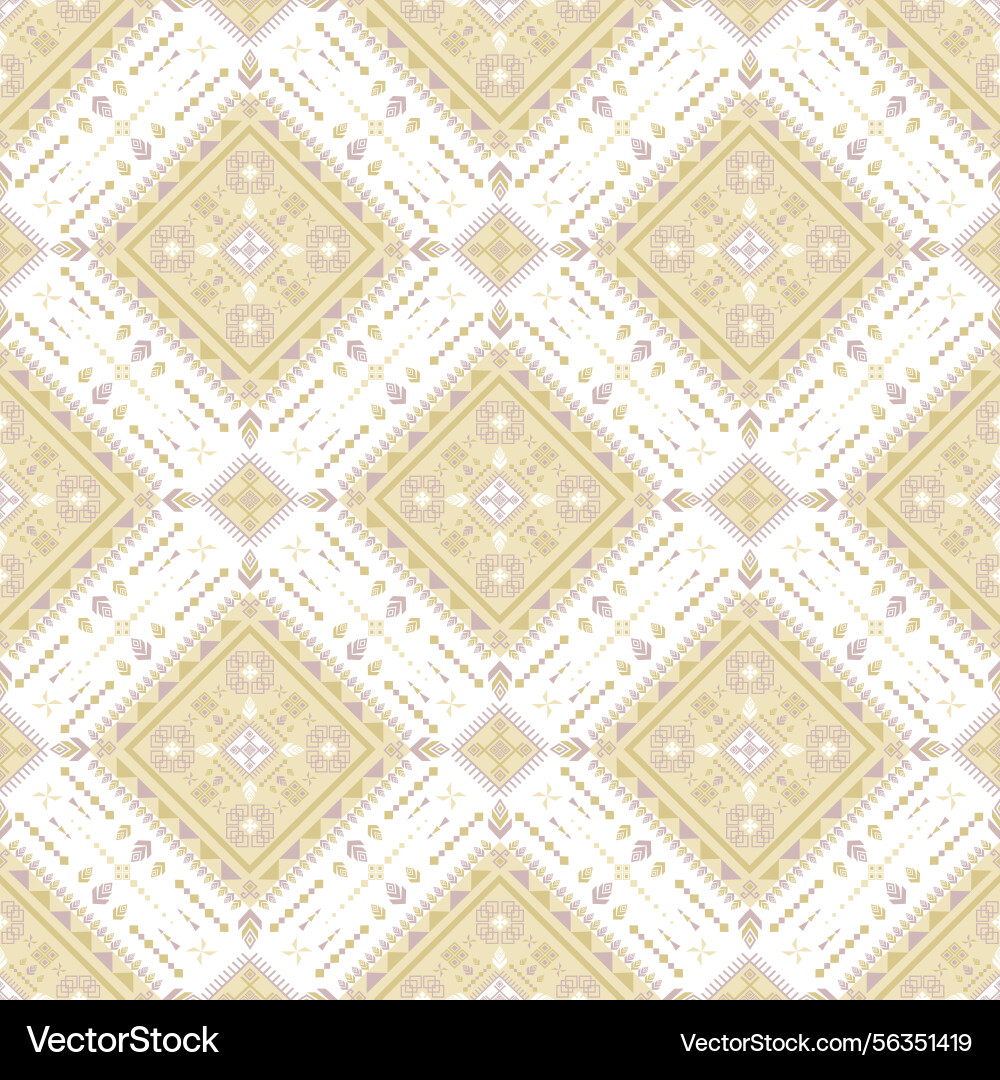 Geometric ethnic pattern Royalty Free Vector Image