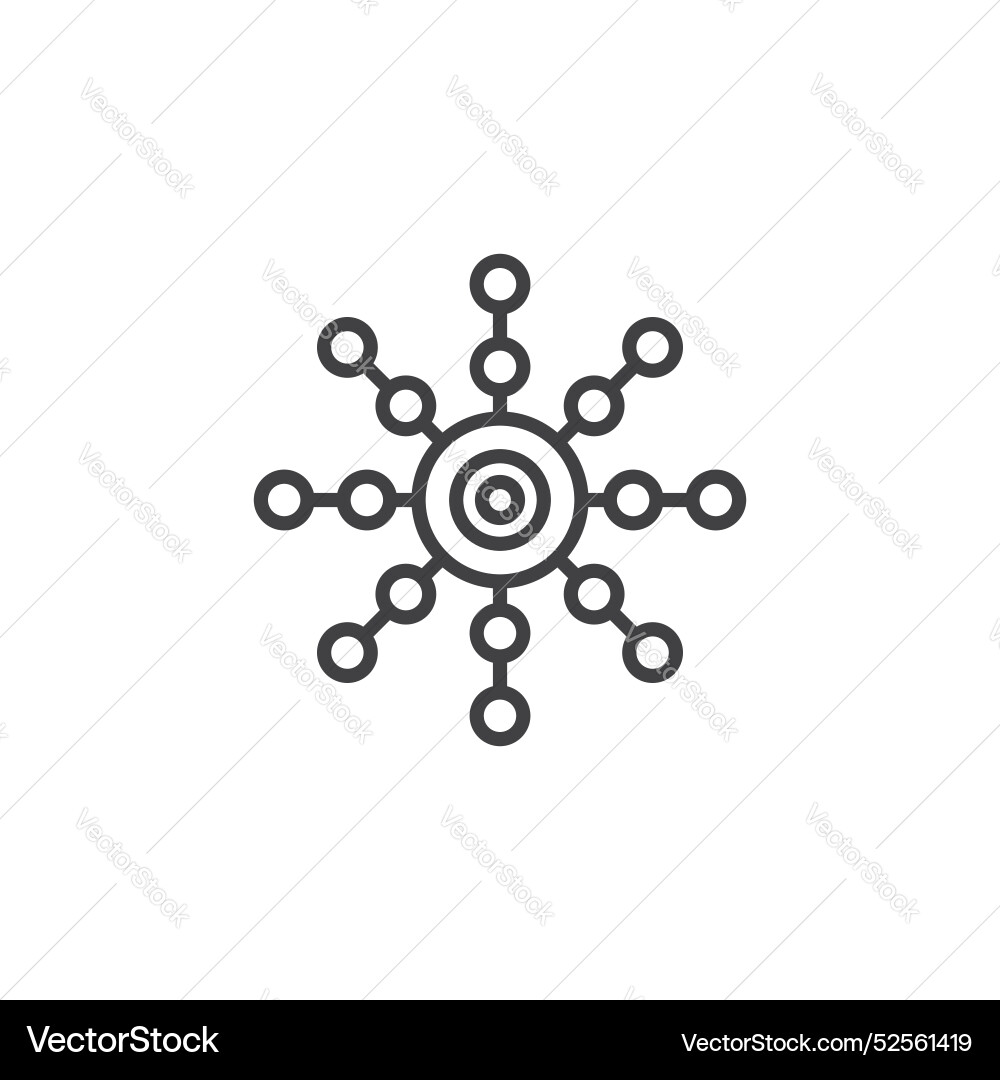 Variety icon set on white background Royalty Free Vector