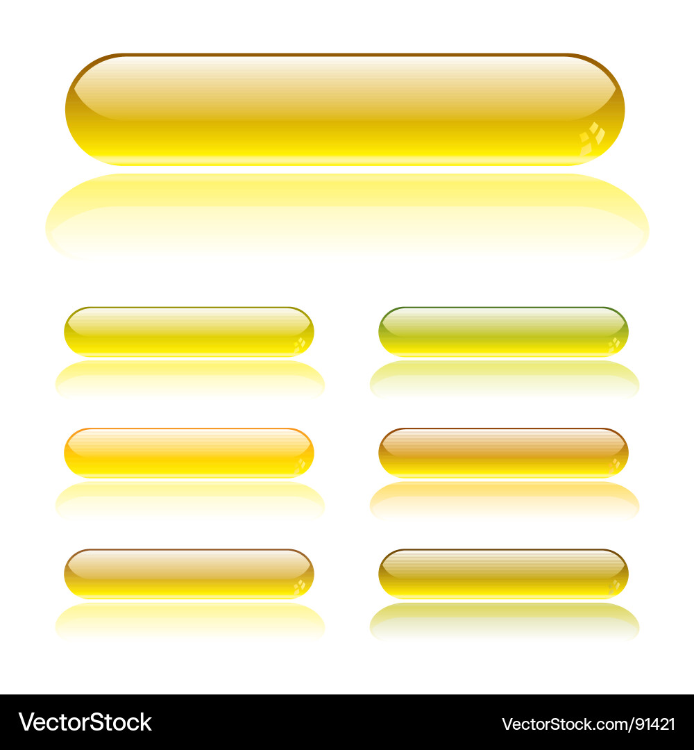 Button Royalty Free Vector Image - VectorStock