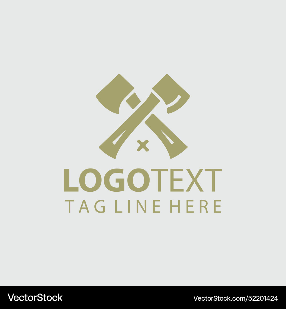 Axe logo Royalty Free Vector Image - VectorStock