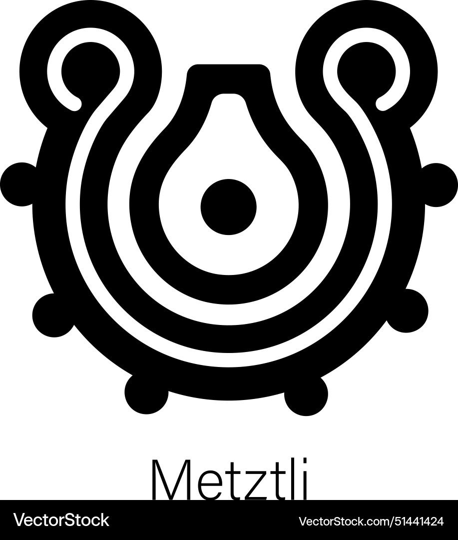 Metztli Royalty Free Vector Image - VectorStock