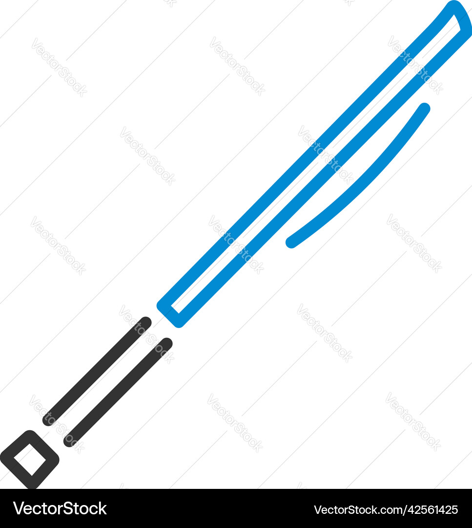 Cricket bat icon Royalty Free Vector Image - VectorStock