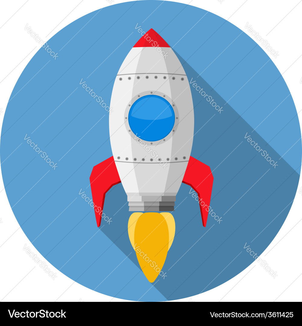 Rocket Royalty Free Vector Image - VectorStock