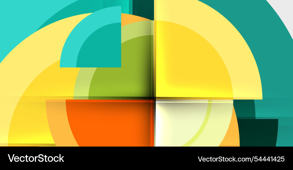 Target circle geometric abstract shapes Royalty Free Vector