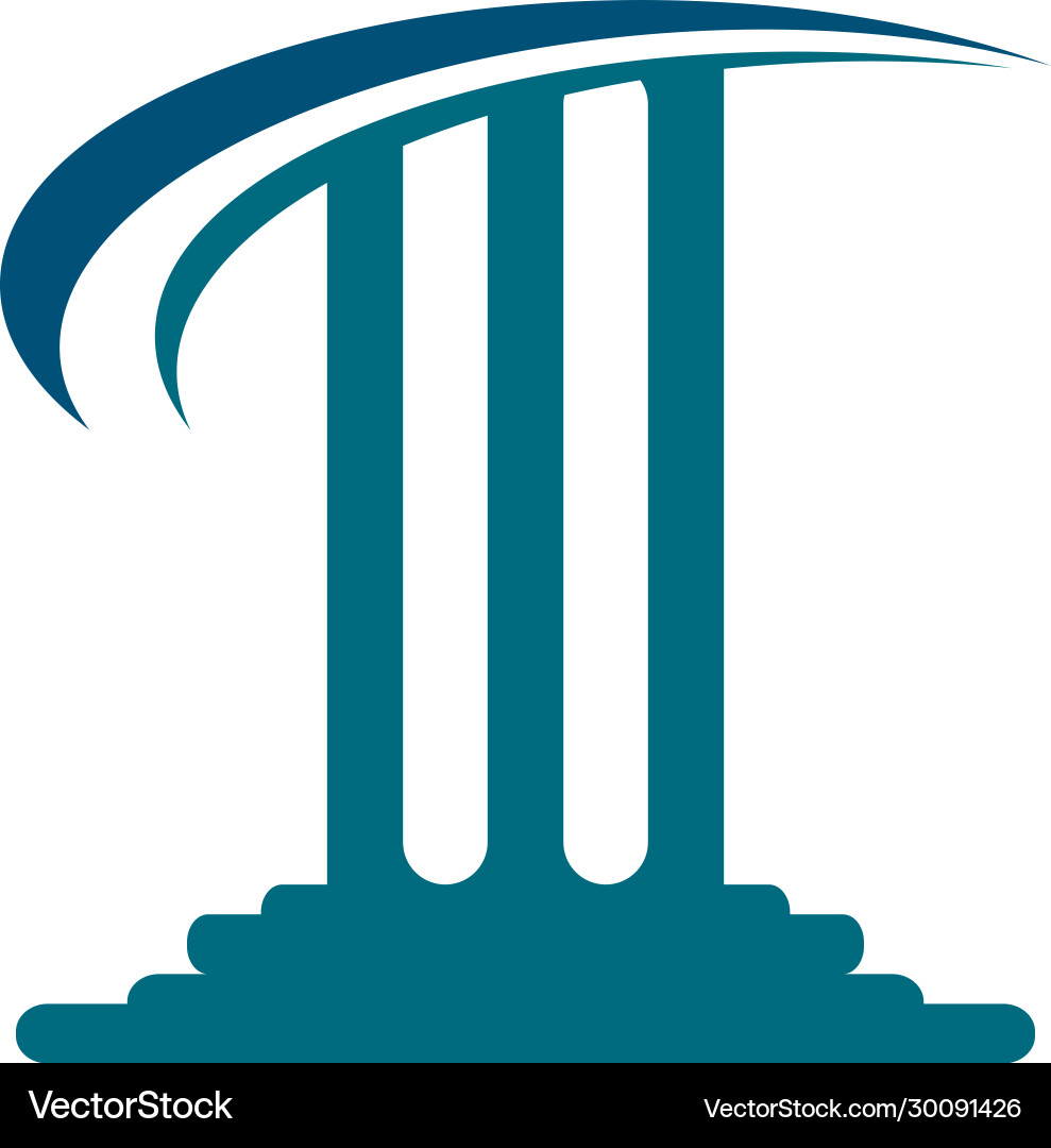 Pillar icon Royalty Free Vector Image - VectorStock