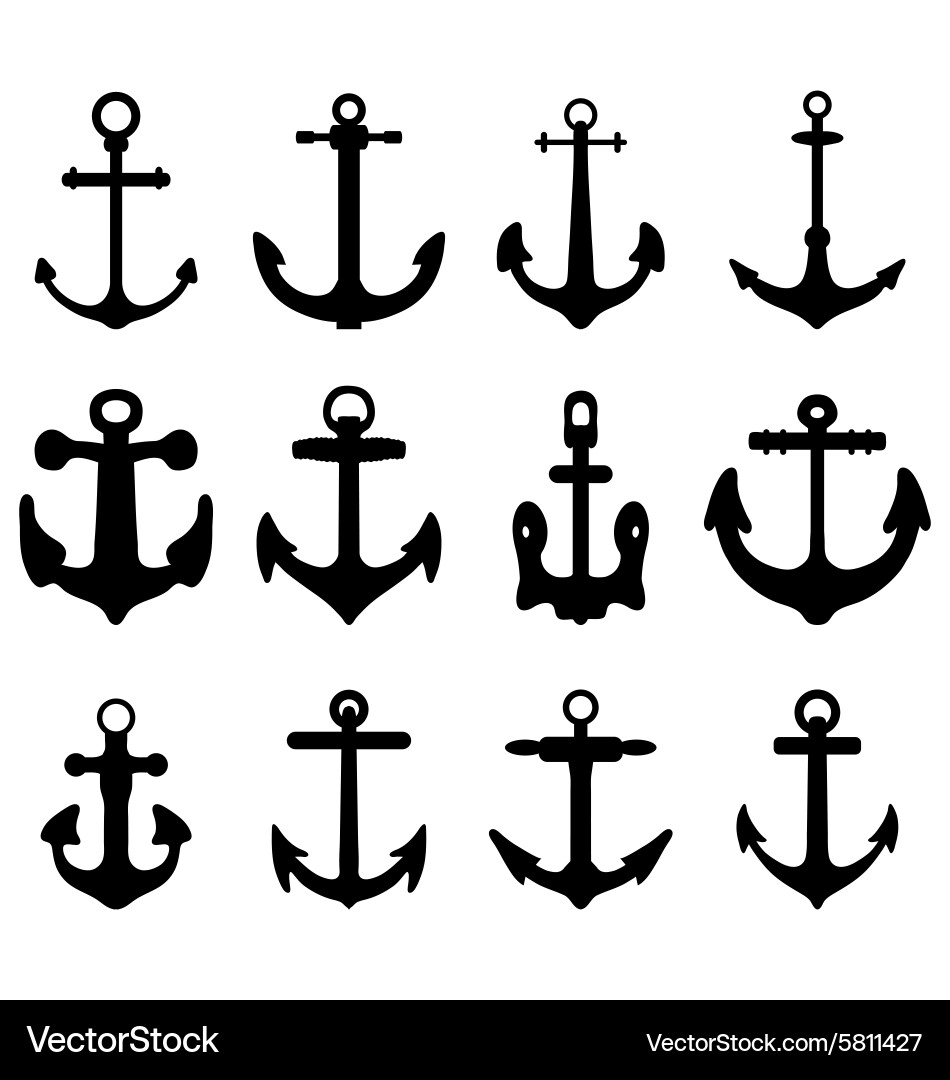 Anchor Royalty Free Vector Image - VectorStock