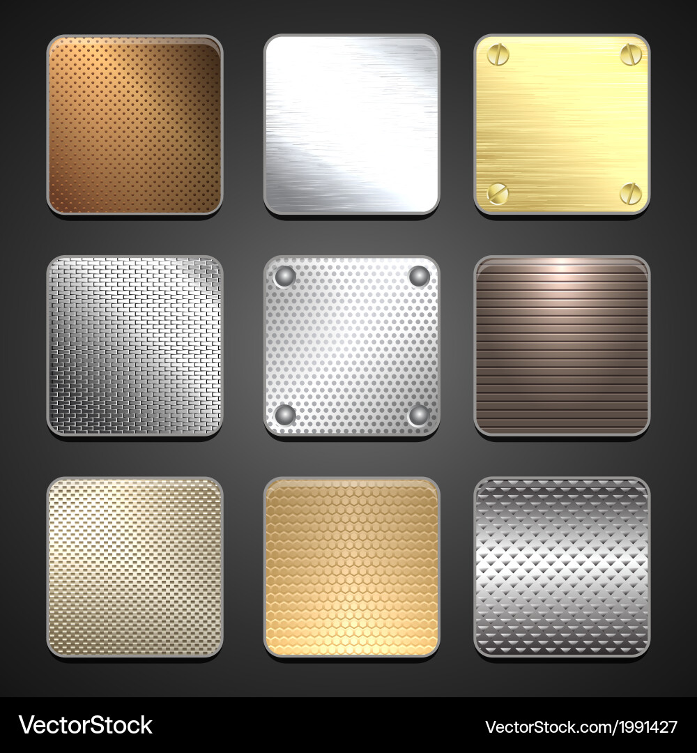 Texture metal Royalty Free Vector Image - VectorStock