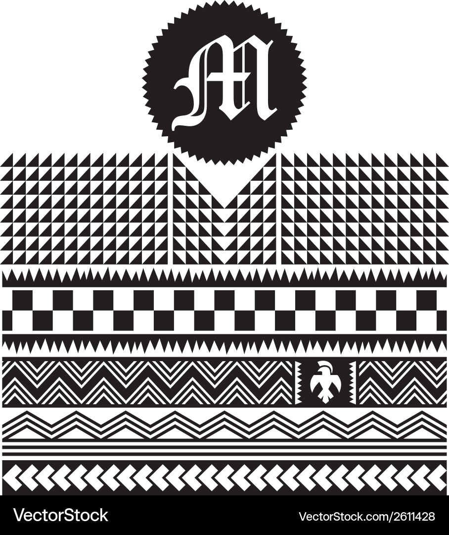 Gothic font Royalty Free Vector Image - VectorStock