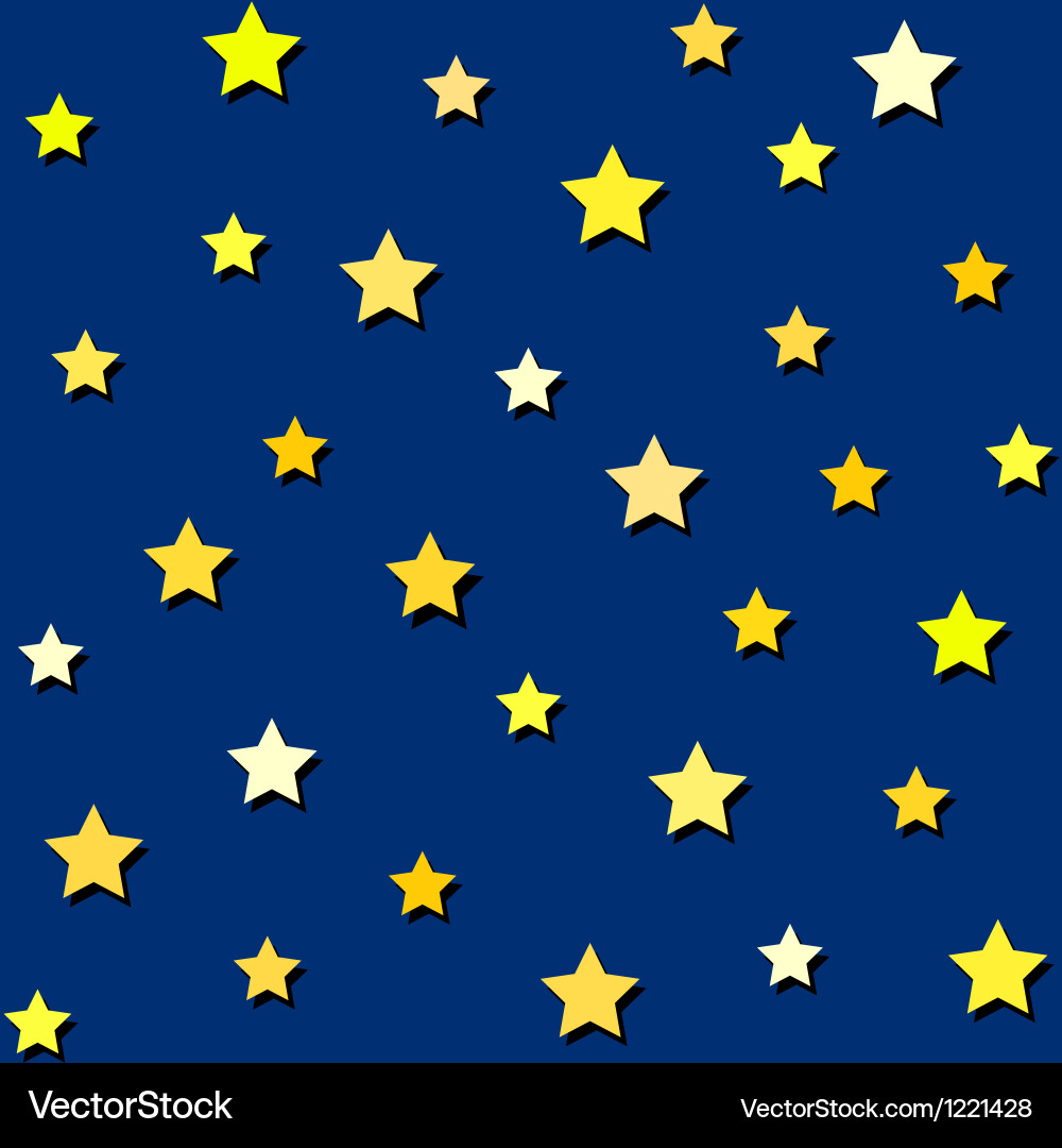 Yellow stars Royalty Free Vector Image - VectorStock
