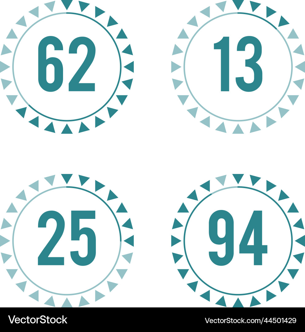 Progress percentage circle dashboard infographic Vector Image