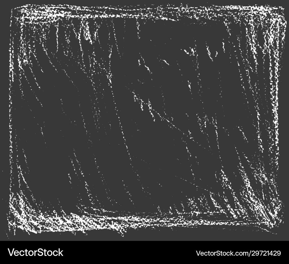 White natural chalk texture on dark background Vector Image