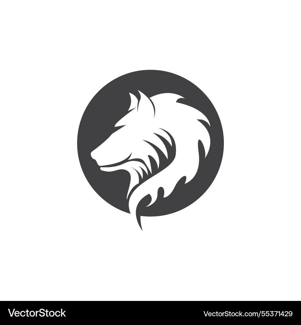 Wolf design Royalty Free Vector Image - VectorStock