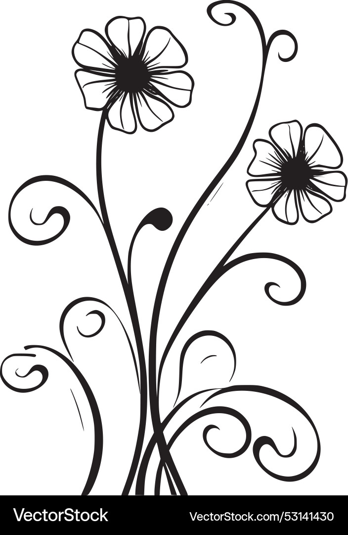 Flower Royalty Free Vector Image - VectorStock
