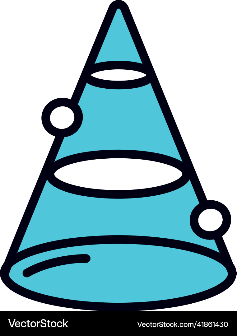 Science triangle icon Royalty Free Vector Image