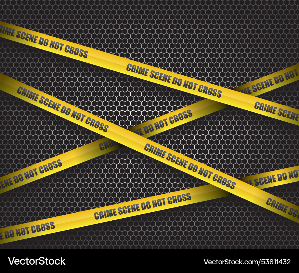 Crime scene do not cross Royalty Free Vector Image