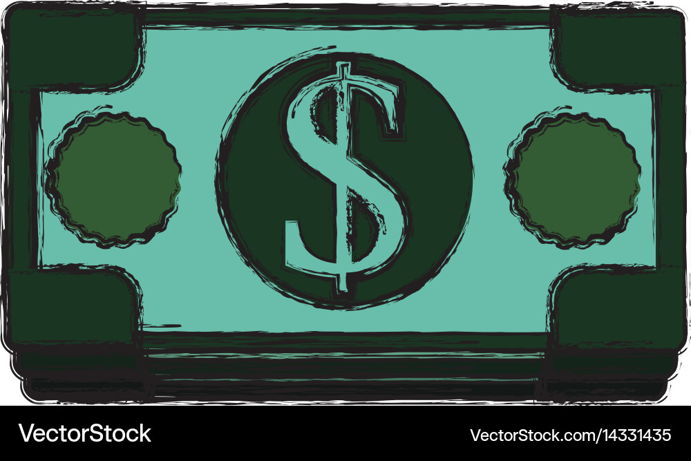Billets of money Royalty Free Vector Image - VectorStock