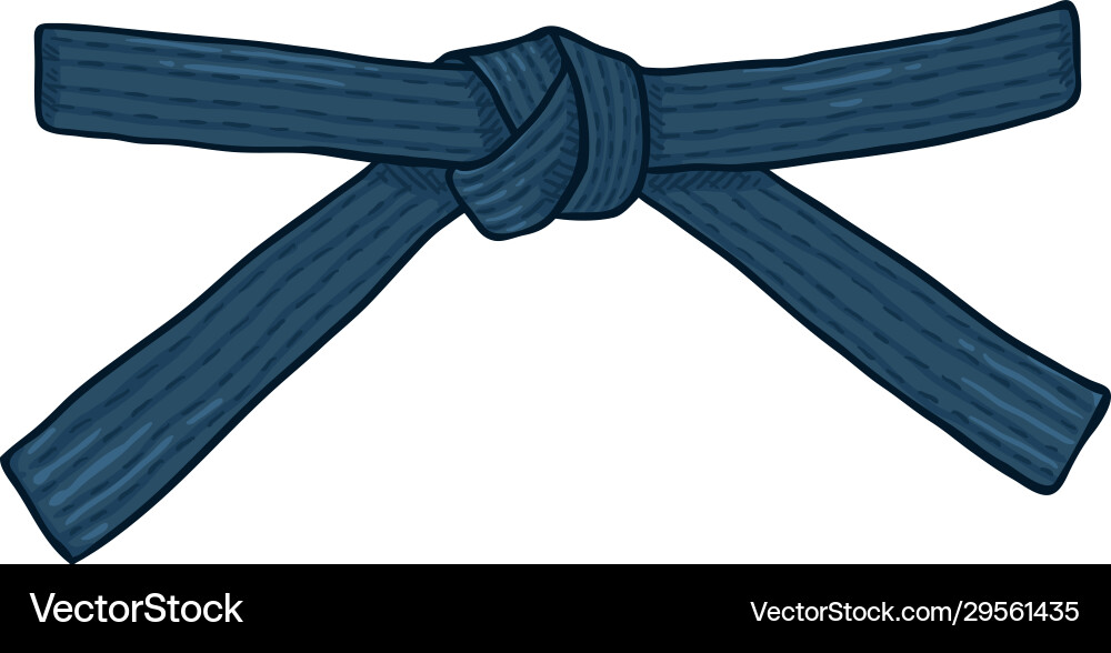 Karate Riem Clipart