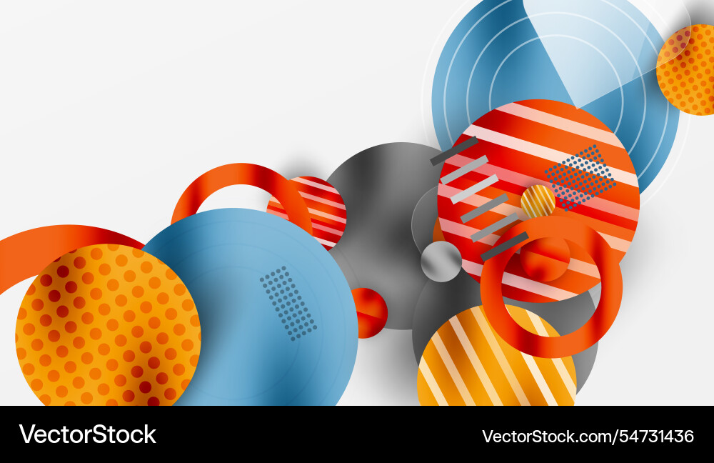 Abstract geometric background with overlapping – Royalty-Free Vector ...