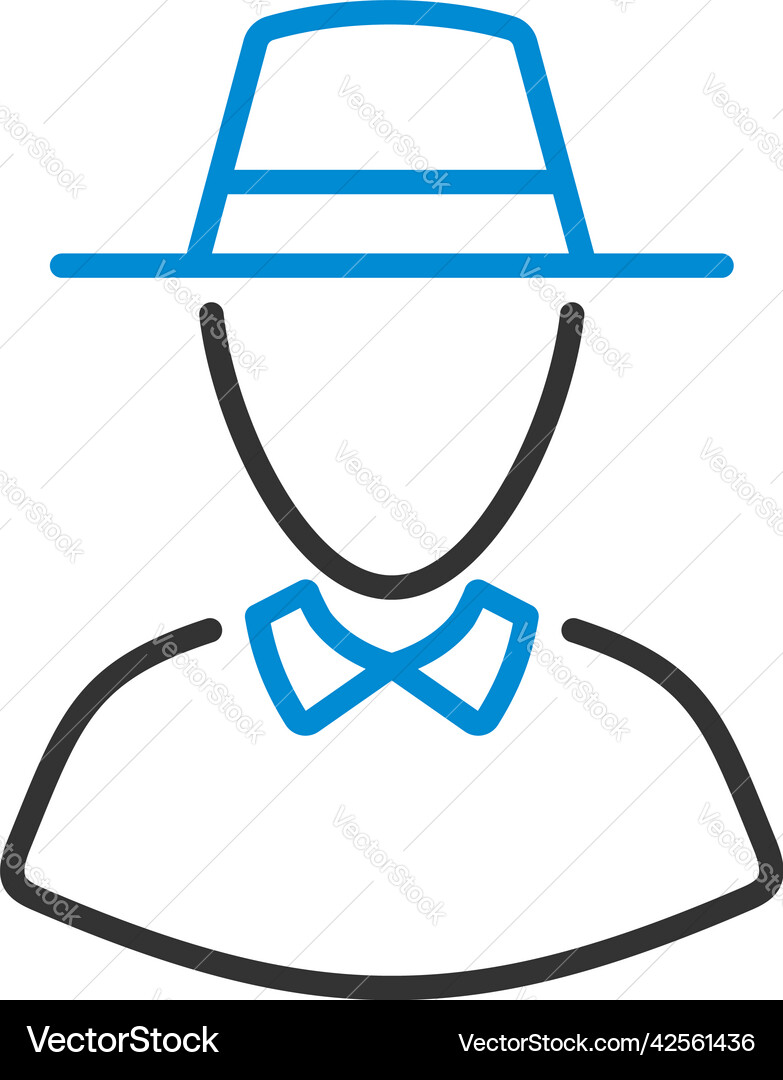 Cricket umpire icon Royalty Free Vector Image - VectorStock