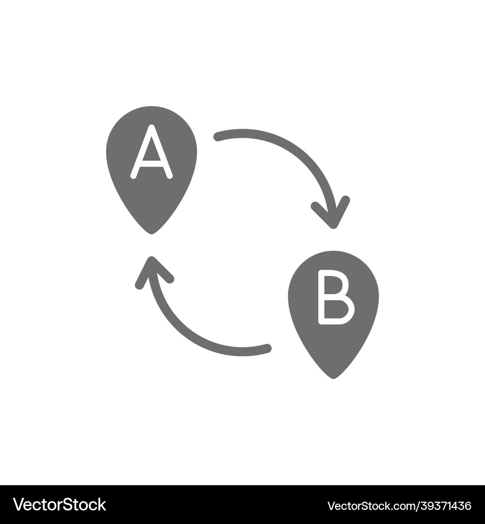 Destination sign endpoint moving to different Vector Image