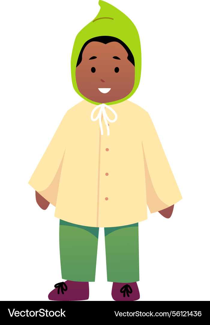 Of a happy little baby Royalty Free Vector Image
