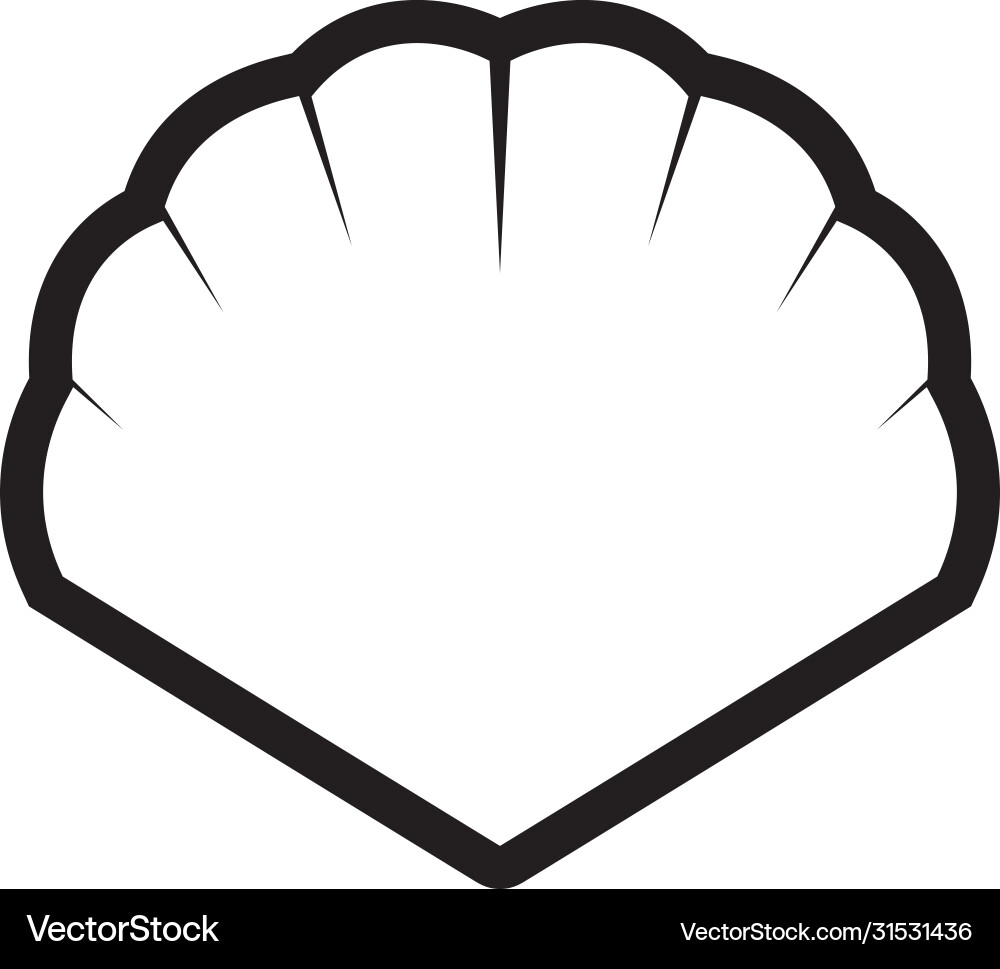 Seashell Template Super Large Metal Die Cuts Sea Ocean Scapllop Shell