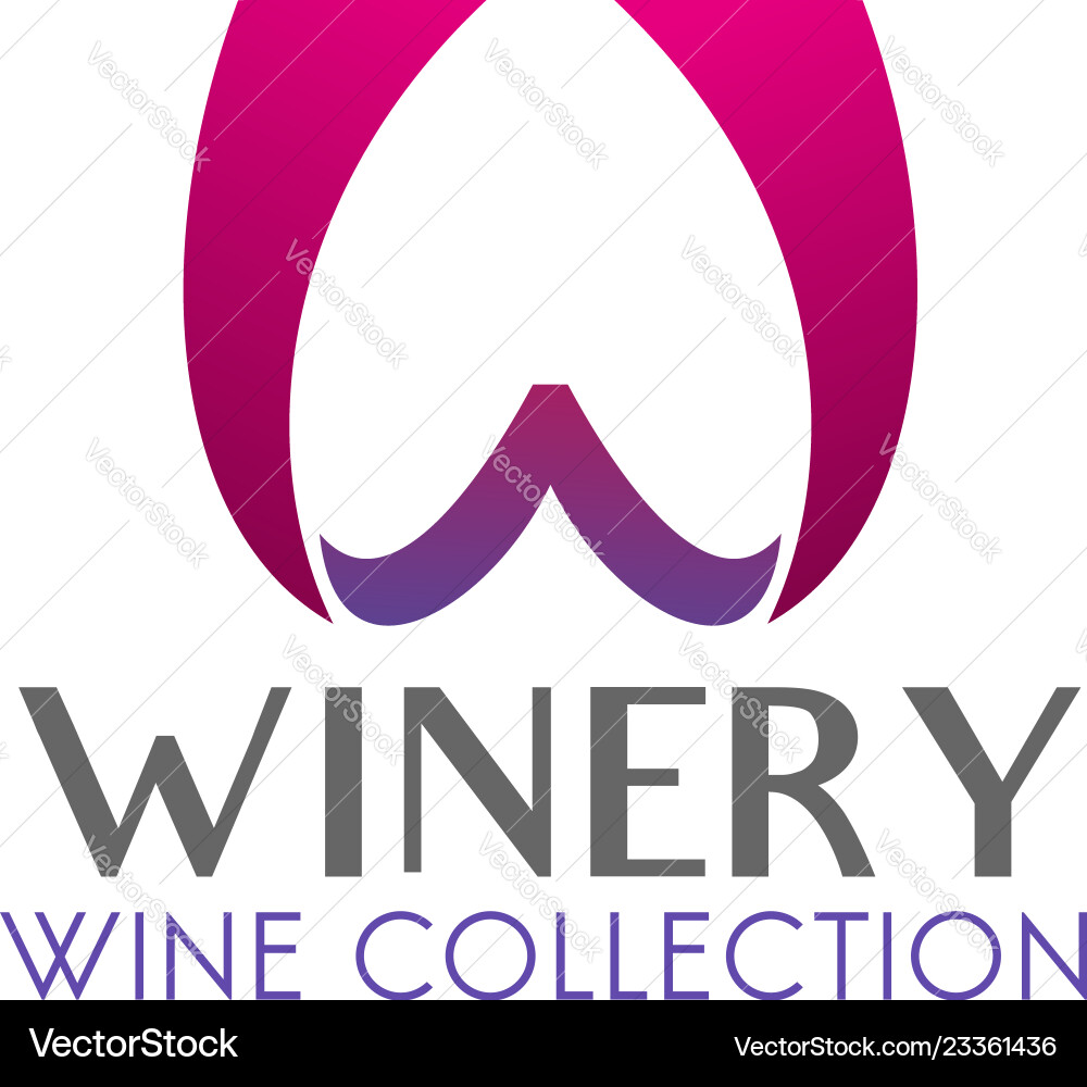 Winary concept sign Royalty Free Vector Image - VectorStock