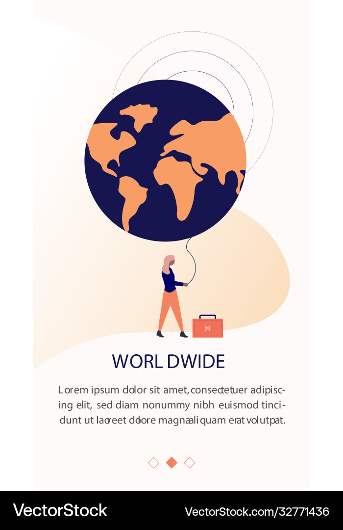 Worldwide Royalty Free Vector Image - VectorStock