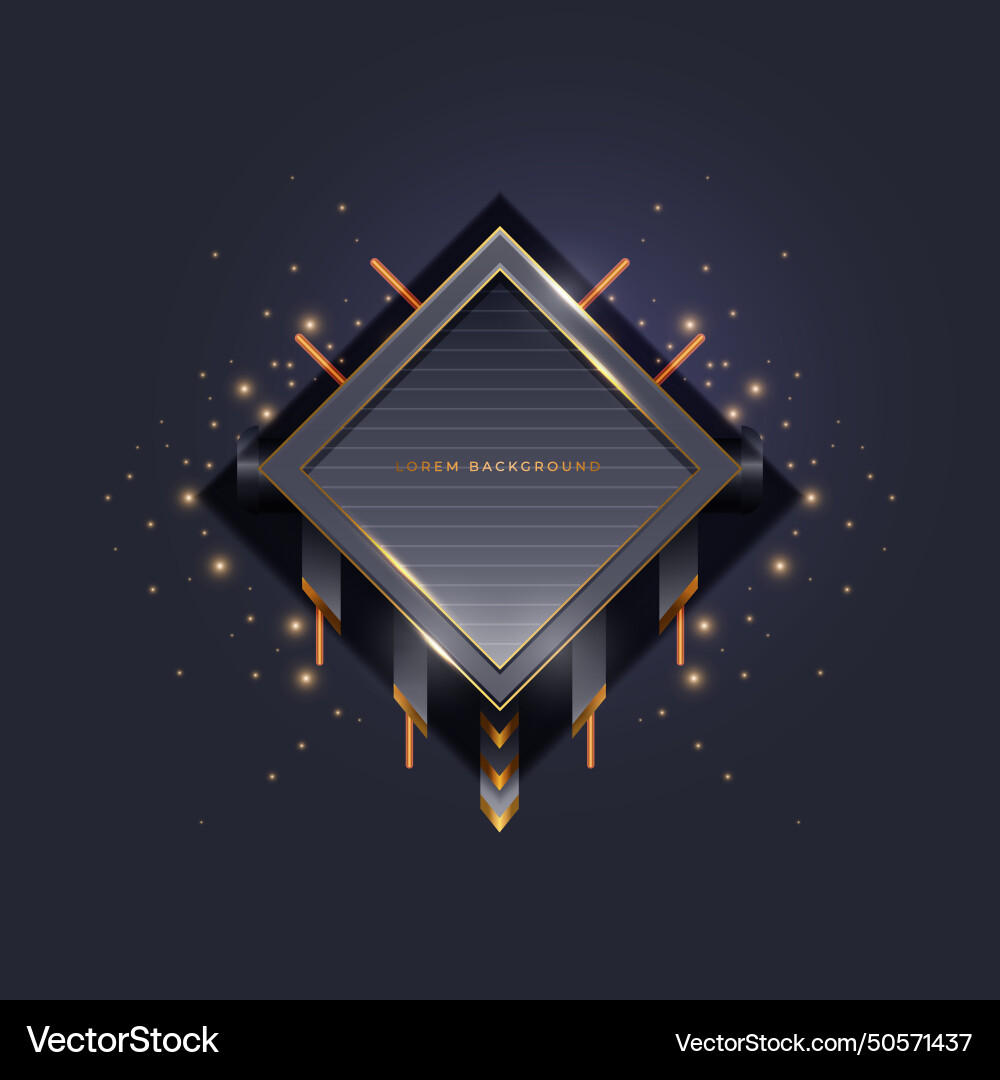 Abstract rectangle background design Royalty Free Vector