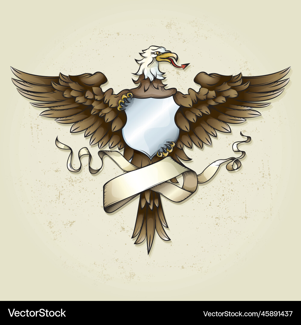 Bird crest Royalty Free Vector Image - VectorStock