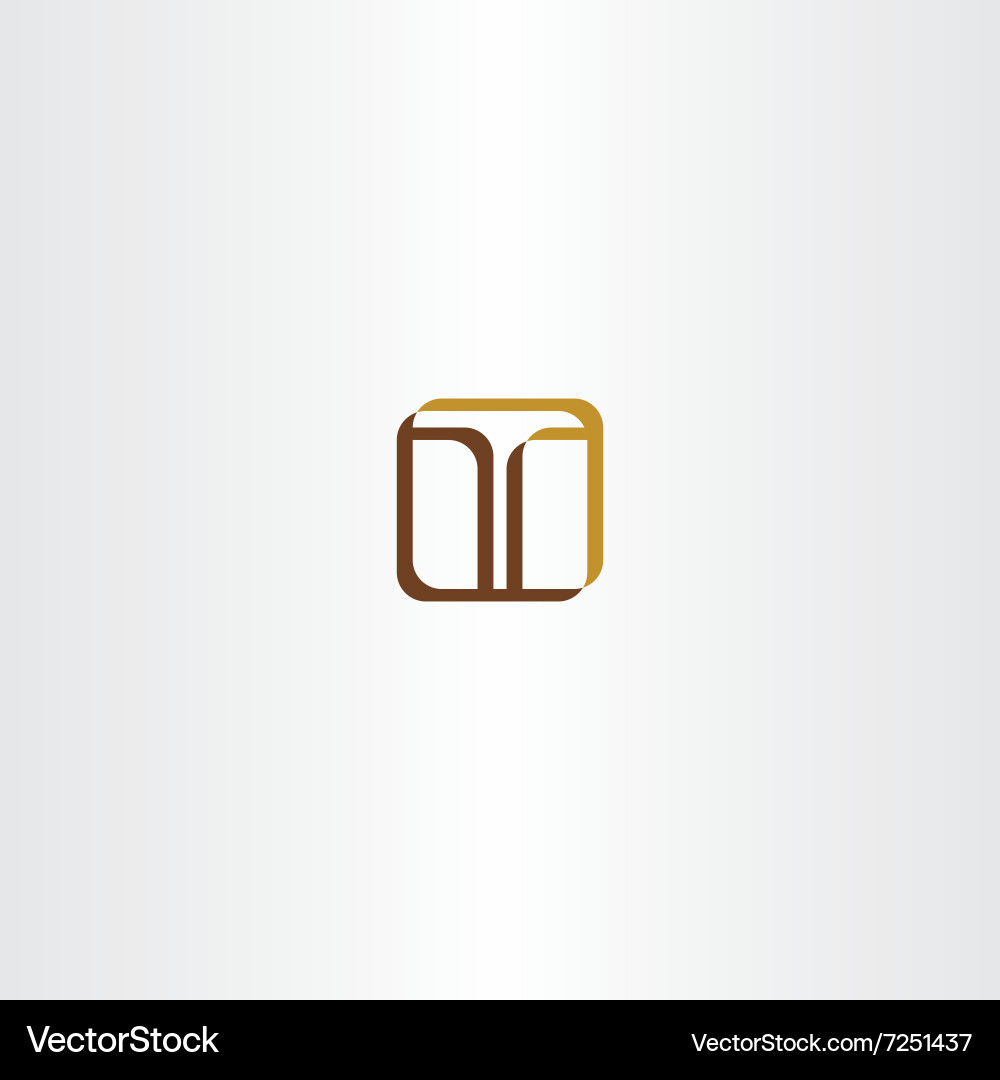 Icon t letter sign Royalty Free Vector Image - VectorStock