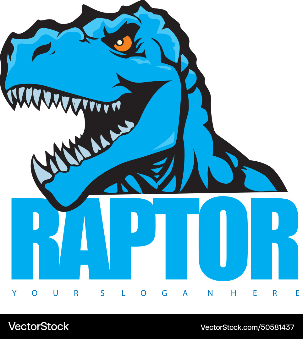 T rex logo Royalty Free Vector Image - VectorStock
