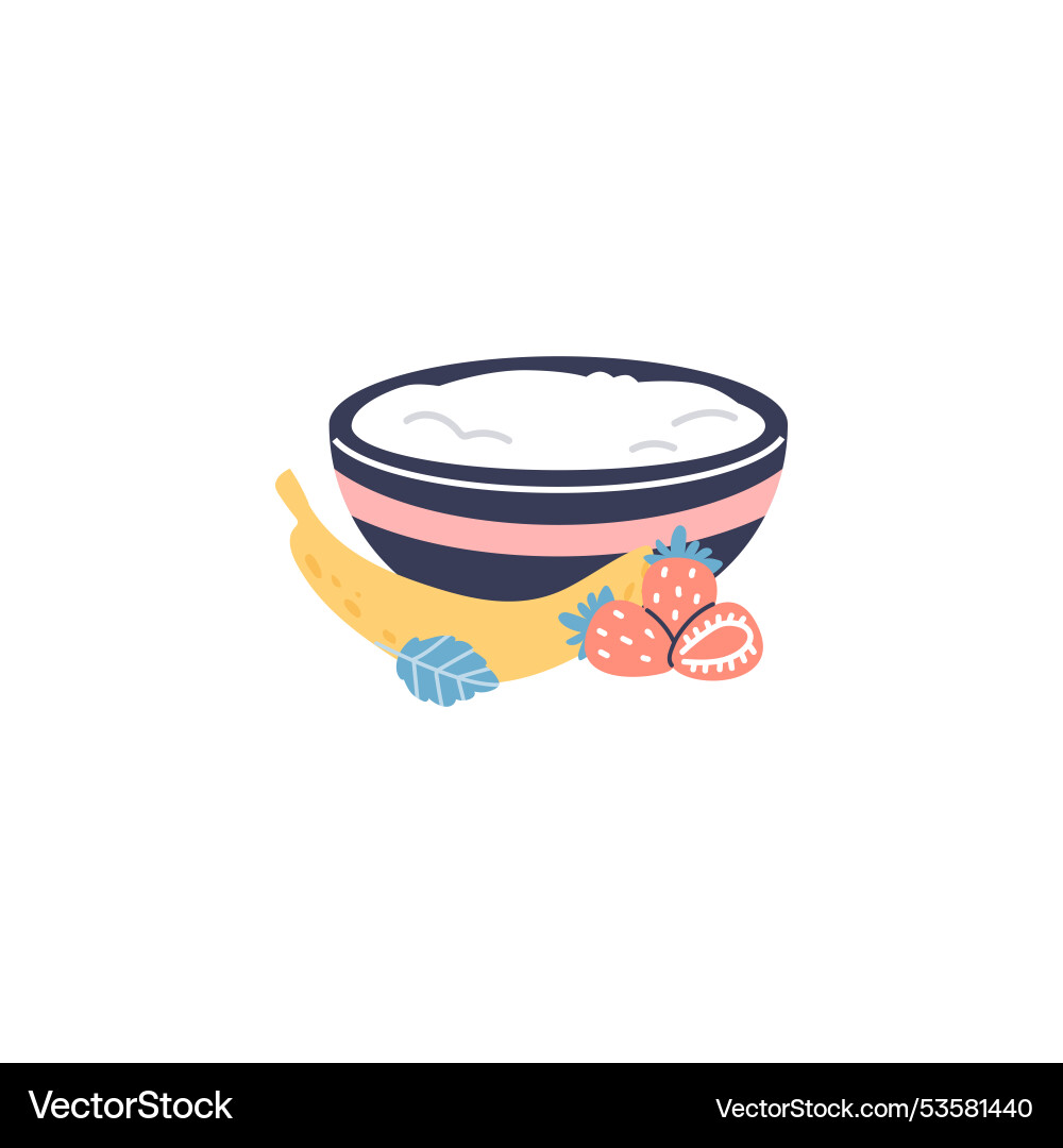 A yogurt maker with greek Royalty Free Vector Image
