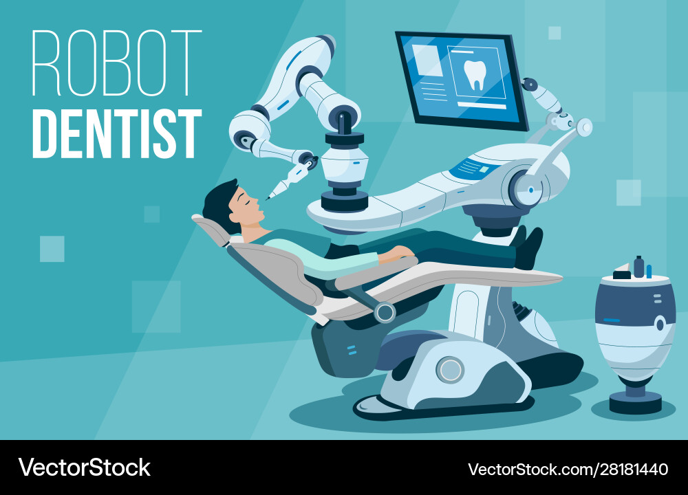 Robot Teeth Tooth Vector Images (25)