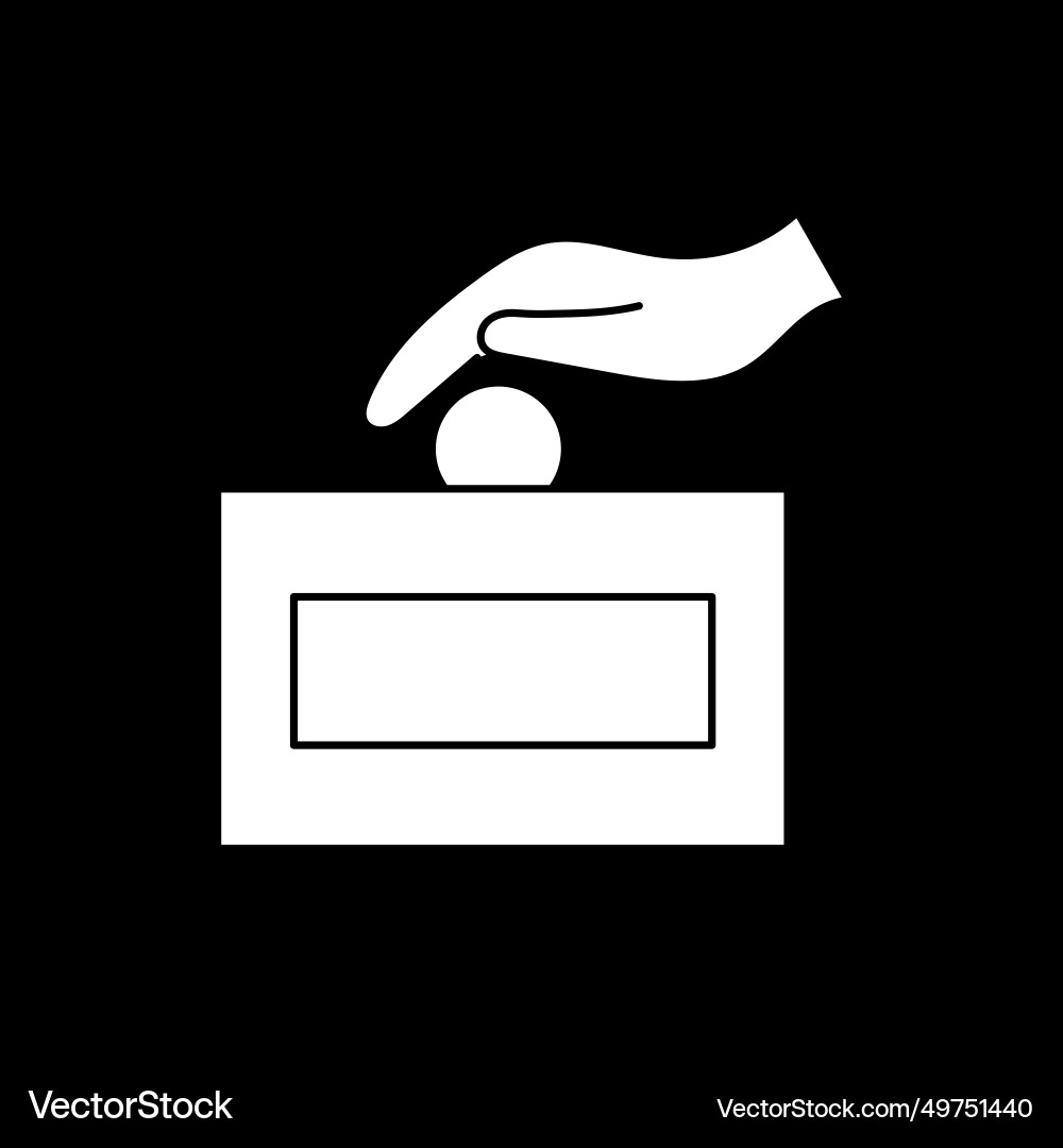 Give coin care icon logo image Royalty Free Vector Image