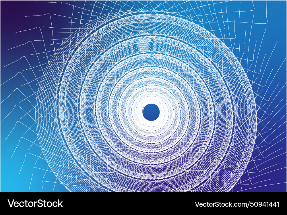 Abstract futuristic shape Royalty Free Vector Image