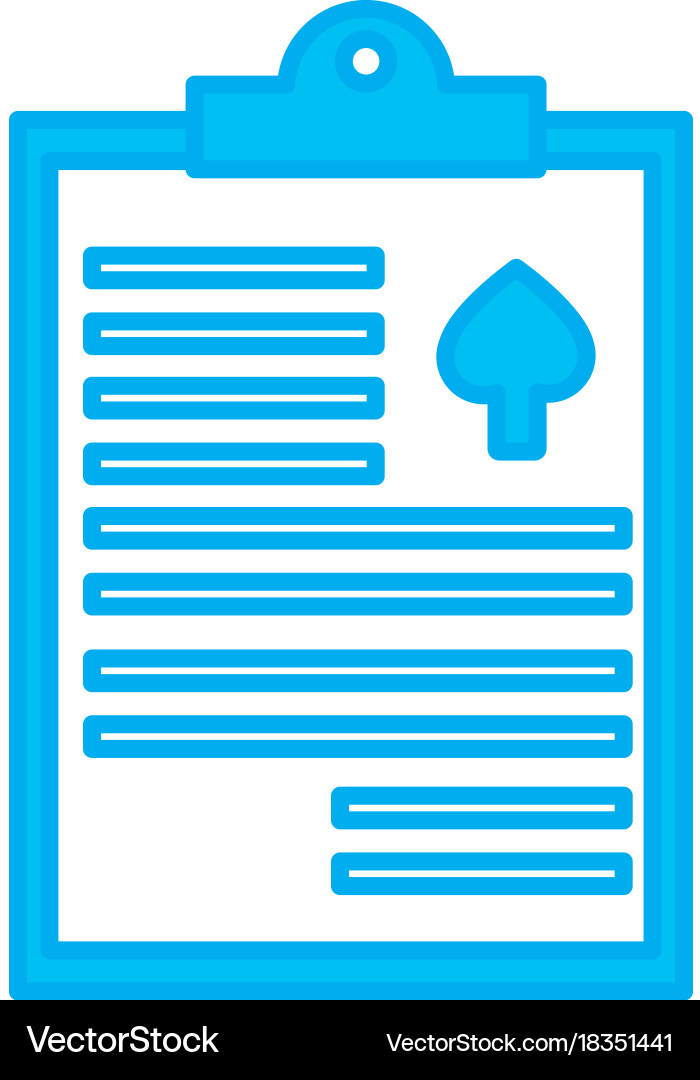 Document sheet symbol Royalty Free Vector Image