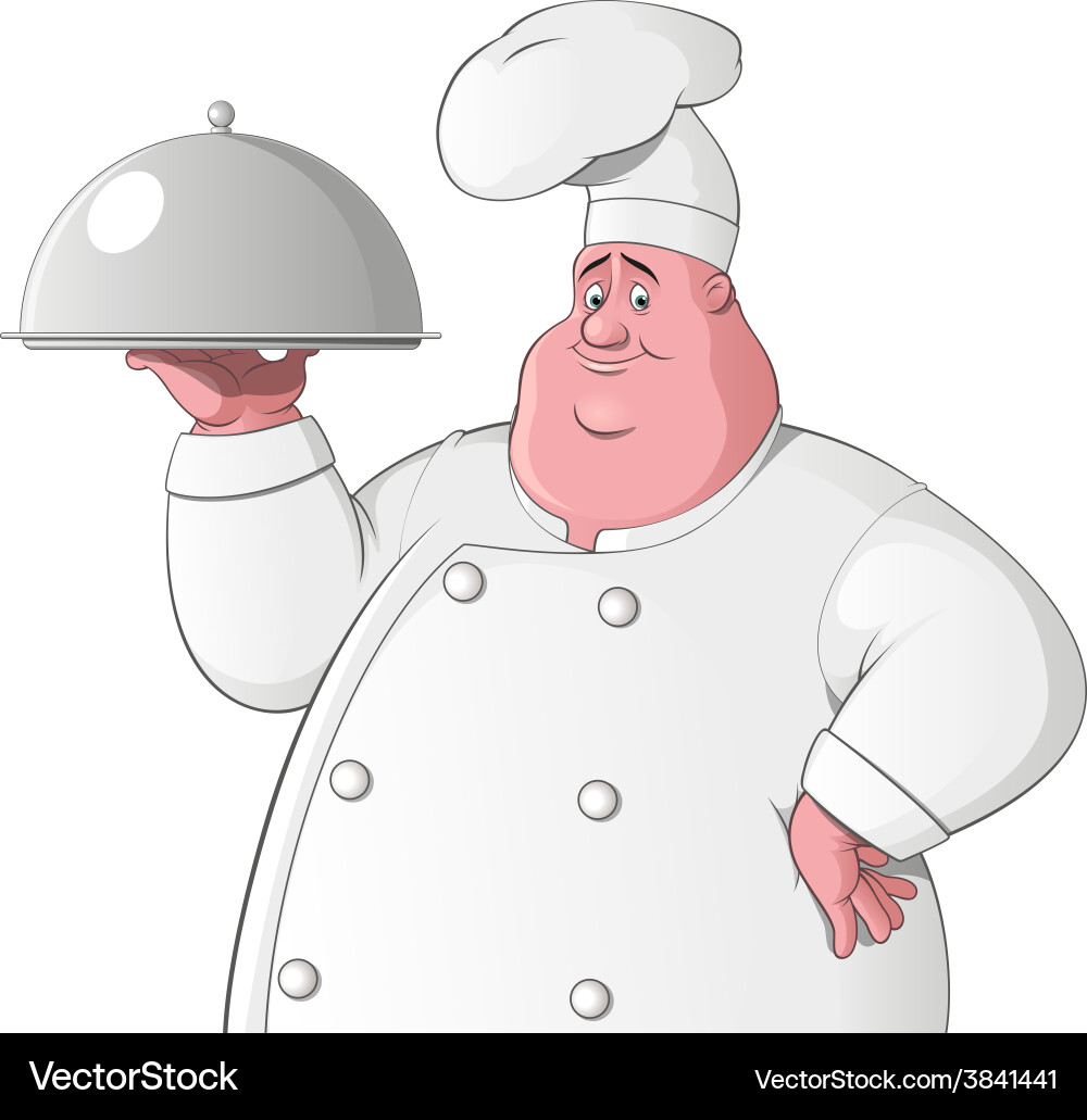 Male chef Royalty Free Vector Image - VectorStock