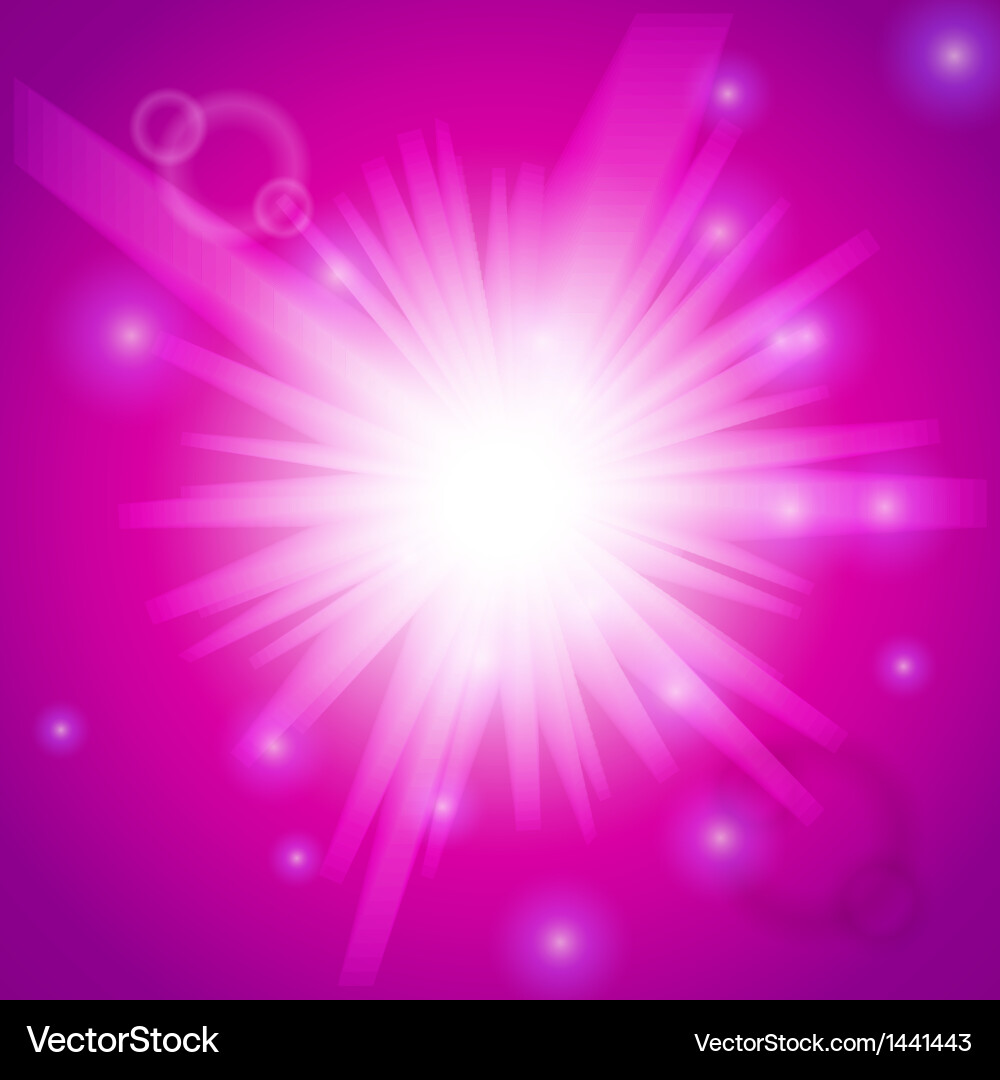 Abstract magic light pink background Royalty Free Vector