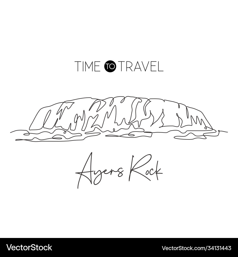 Uluru Outline Vector Images (over 120)
