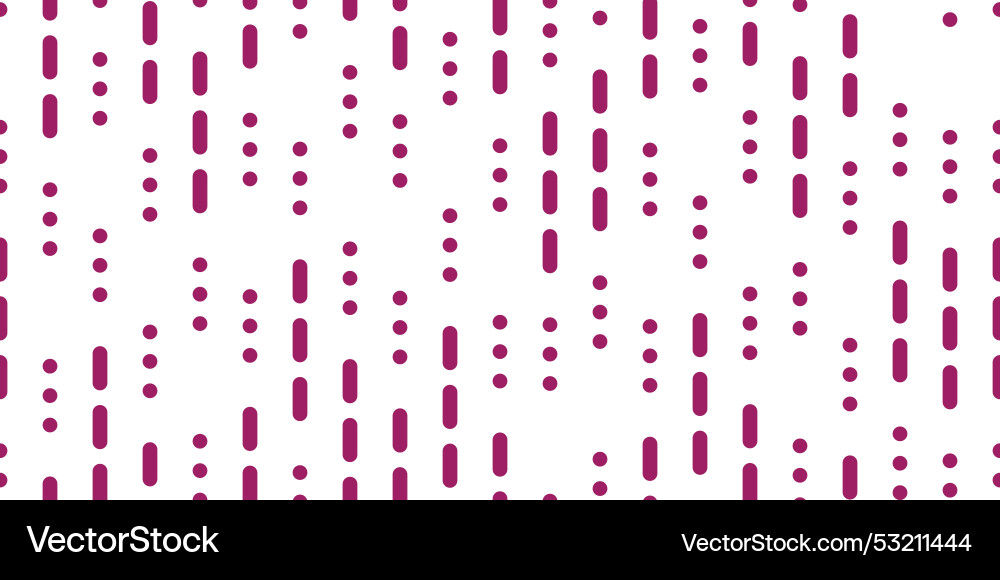 Bordo vertical dashed line with rounded corners of