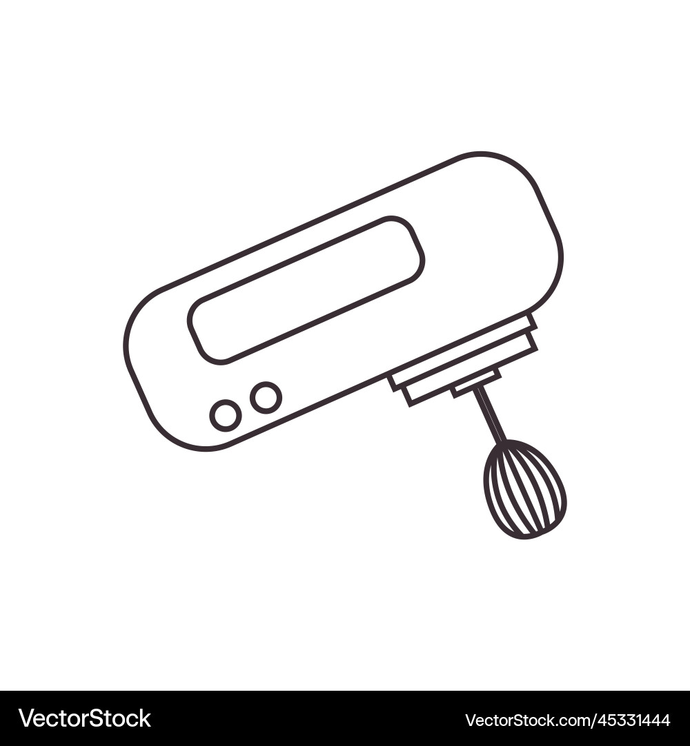Line mixer icon logo Royalty Free Vector Image