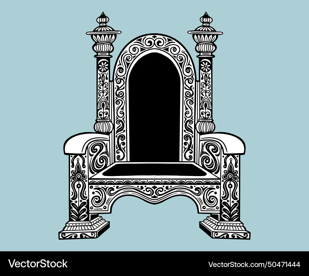 Satta stock without color 1 Royalty Free Vector Image
