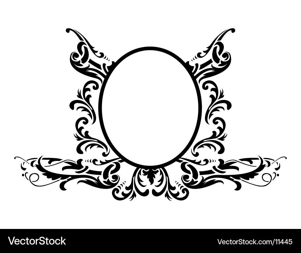 Ornate Filigree Pattern Royalty Free Vector Image