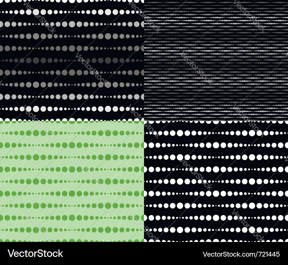 Set of seamless patterns Royalty Free Vector Image