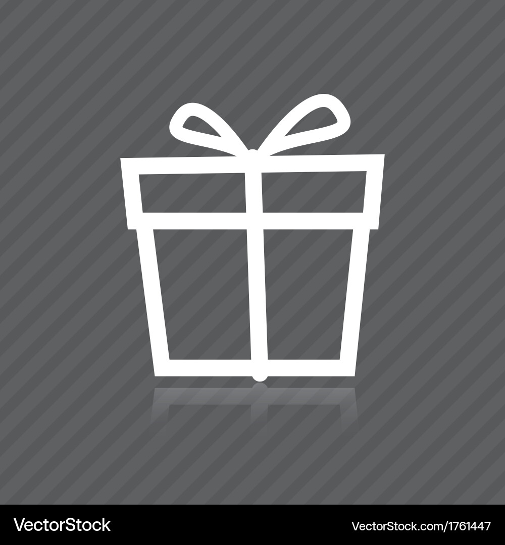 Gift box Royalty Free Vector Image - VectorStock